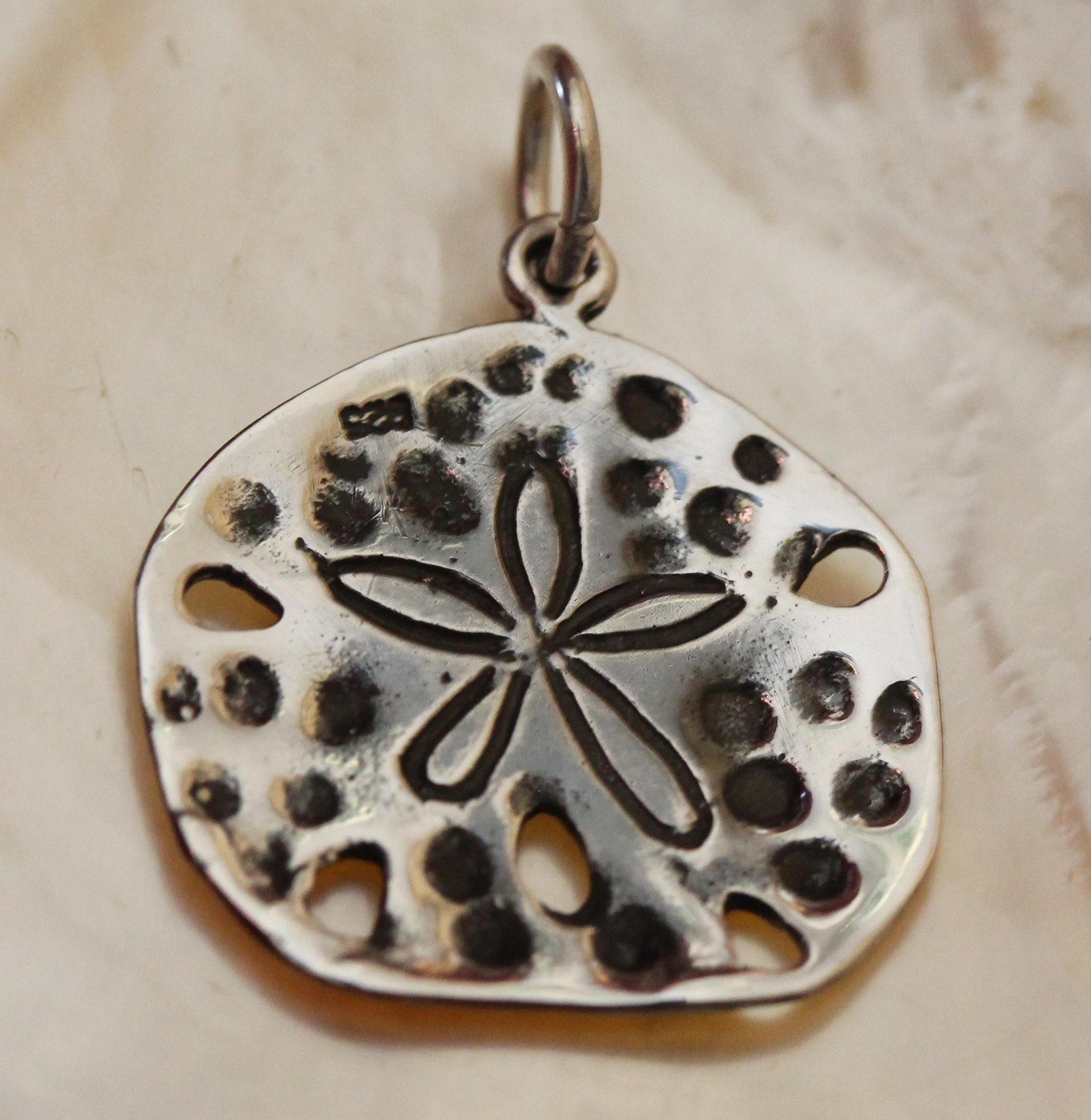 Collier de dollars de sable, dollar de sable en argent sterling ...