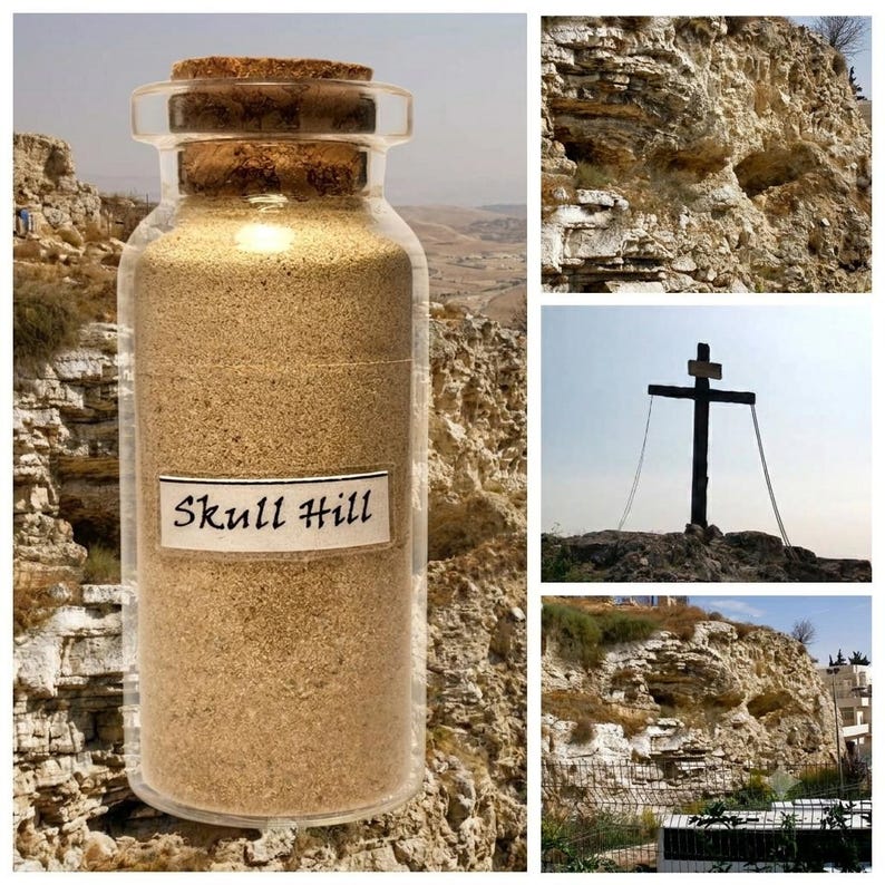 Skull Hill Soil † Gordon's Calvary † Golgotha Sand † Jerusalem † Holy ...
