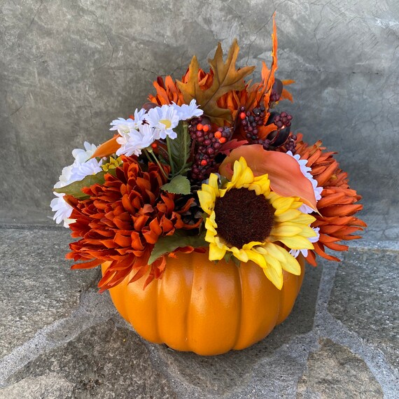 Tall Fall Flower Arrangements