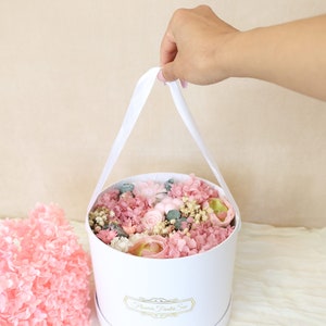 Flower Arrangement, Preserved Flower Box, Birthday Gift, Gift for Her ...