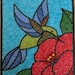 Hummingbird Bead Mosaic Art Kit + Video Tutorial, Beginner Friendly - Etsy