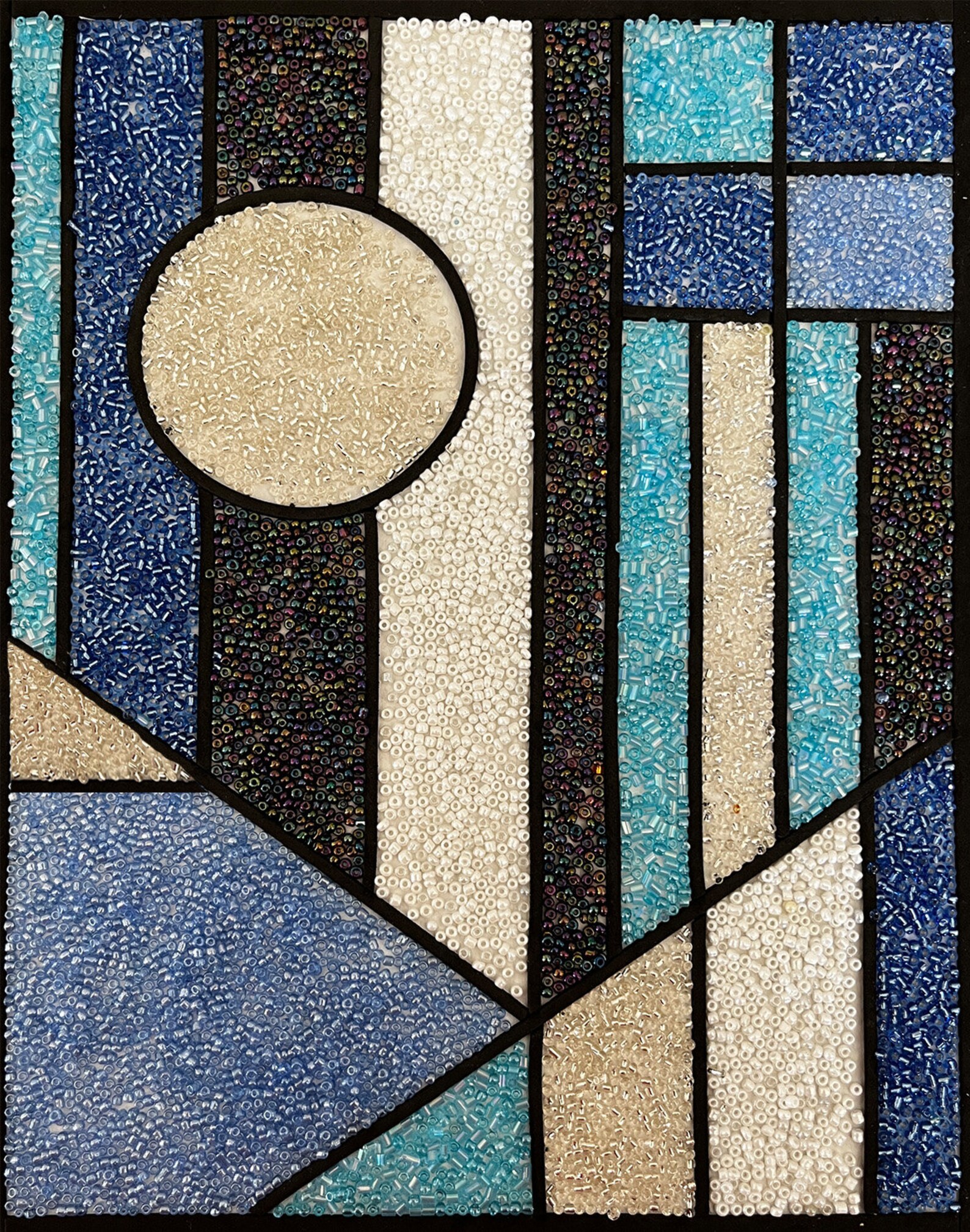 Geometric Bead Mosaic Kit Video Tutorial, Beginner Friendly - Etsy