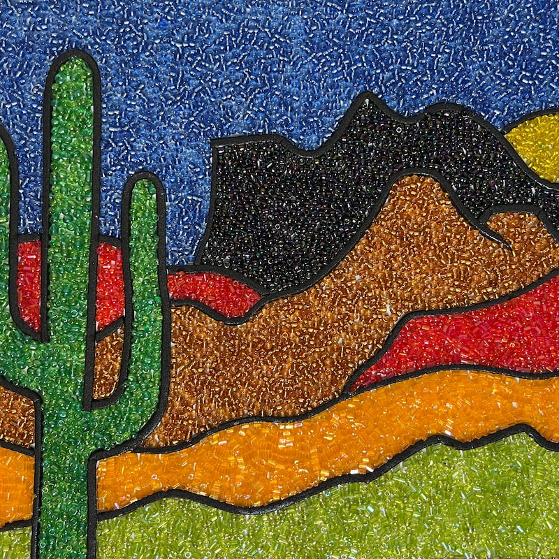 Beaded Mosaic - Etsy