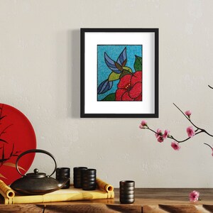 Hummingbird Bead Mosaic Art Kit + Video Tutorial, Beginner Friendly - Etsy