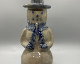 Eldreth Pottery Snowman - Etsy