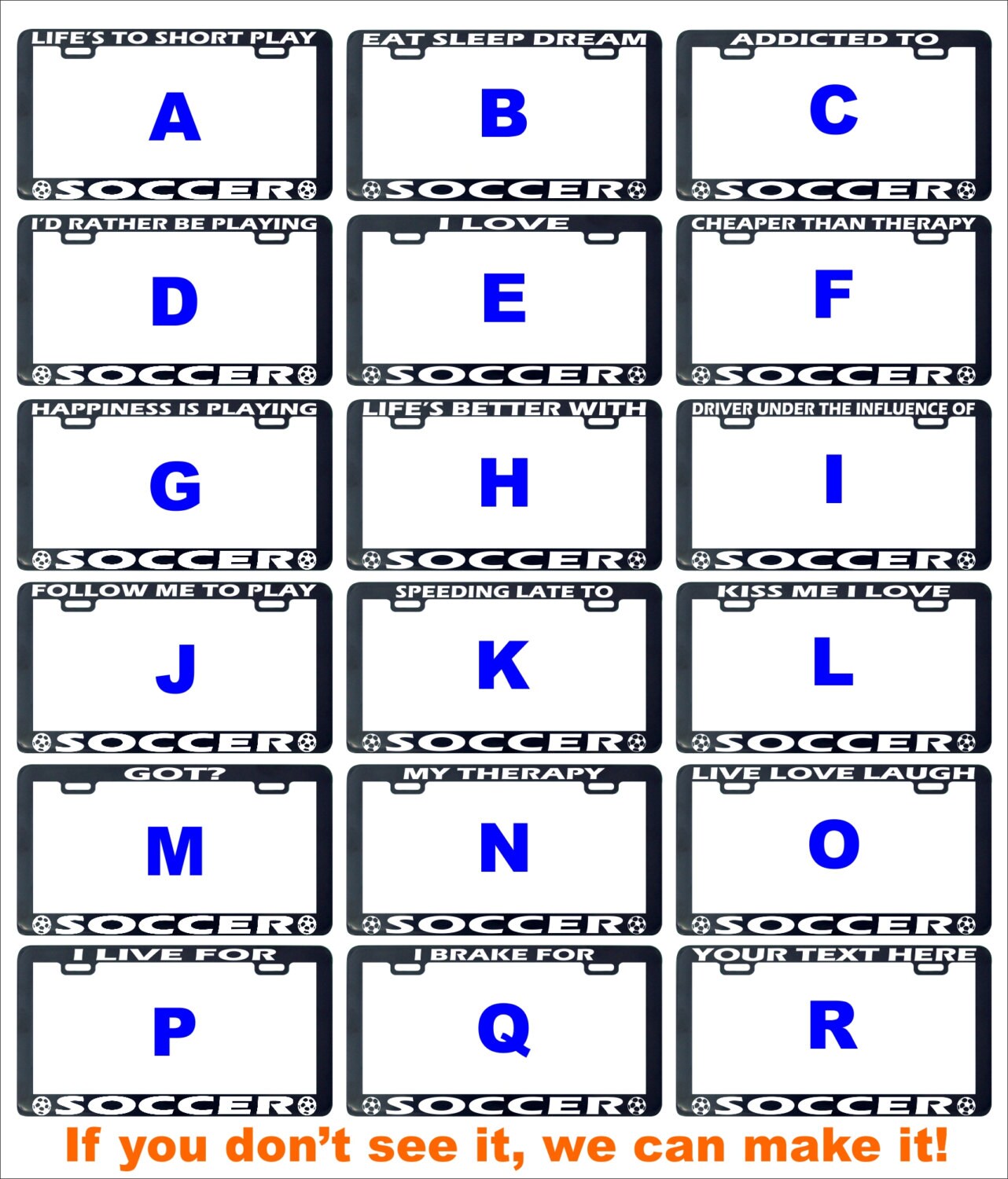 Funny Waffle house follow me too assorted license plate frame tag assorted