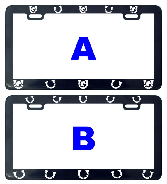 Funny Waffle house follow me too assorted license plate frame tag assorted