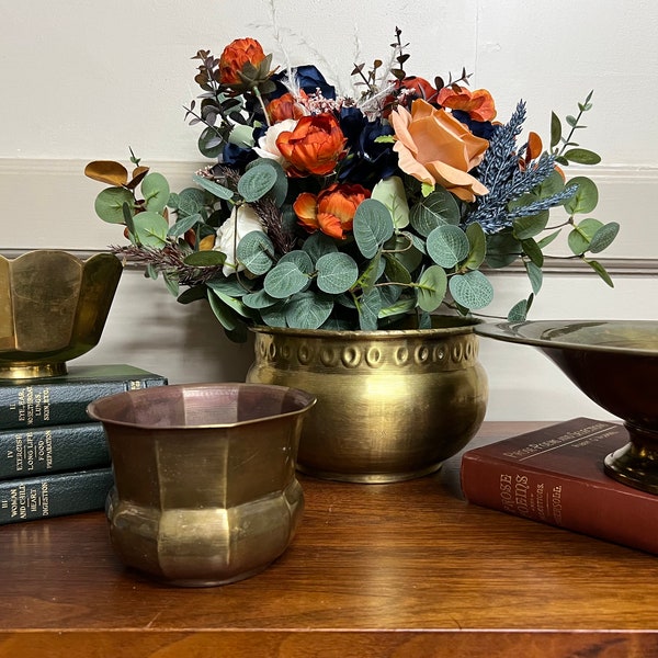 Brass Centerpiece - Etsy