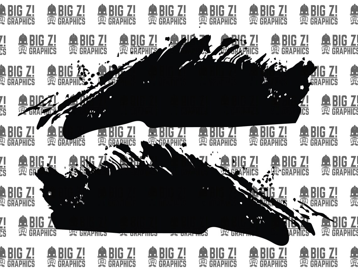 Grunge Side Splash, Mud Splash, Distressed, Template Will Fit 2015 ...