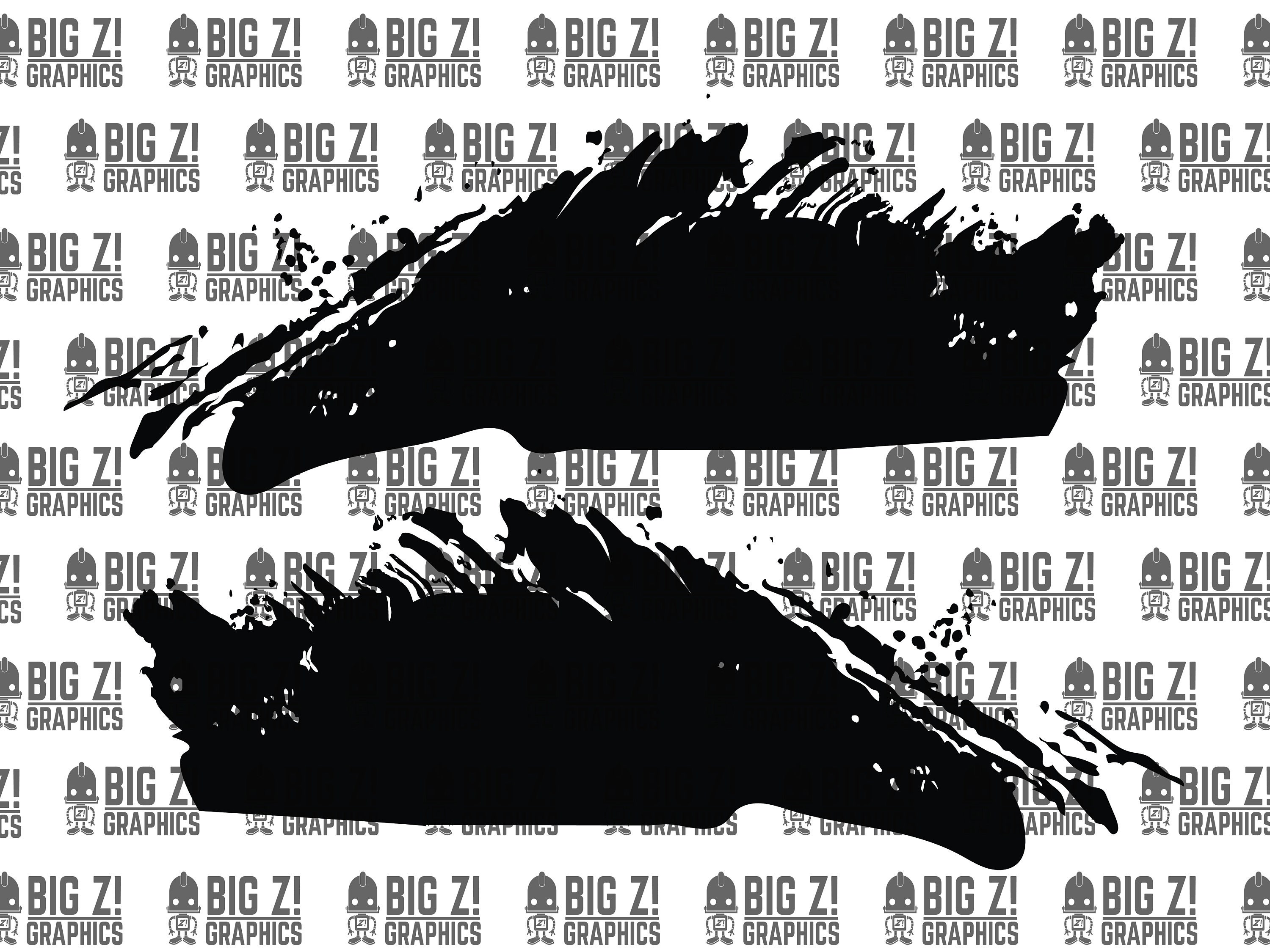 Grunge Side Splash, Mud Splash, Distressed, Template Will Fit 2015 ...