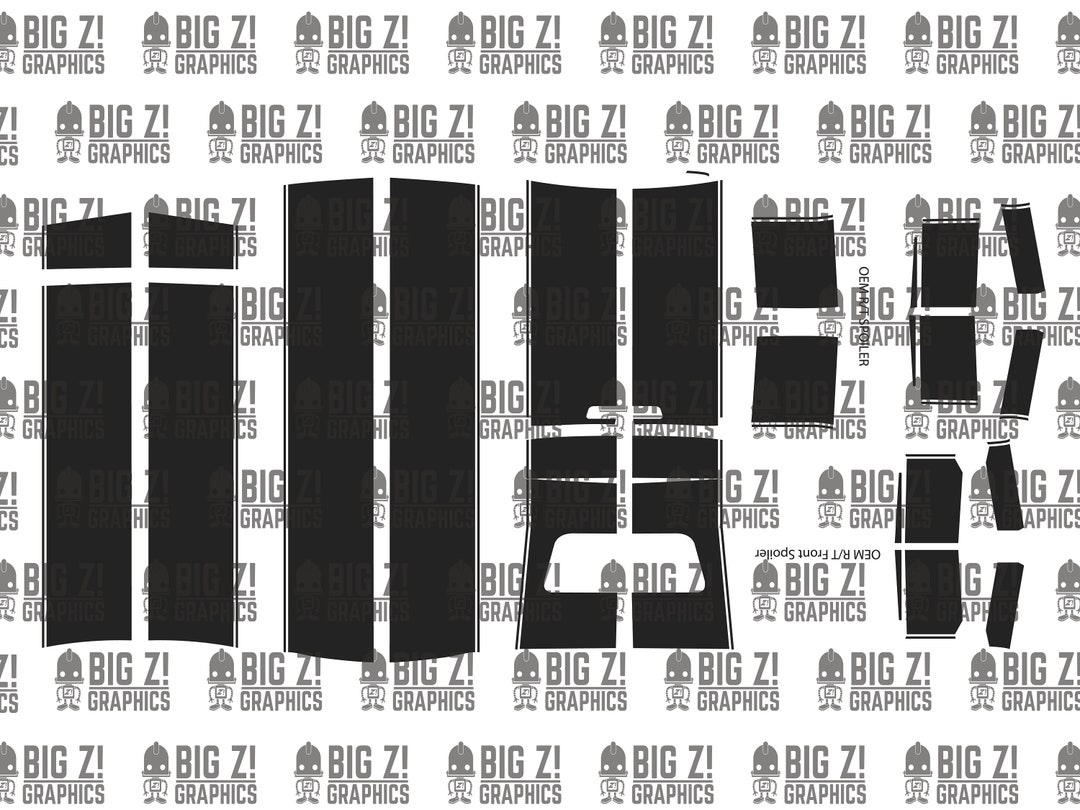 Full Racing Stripes With Pin Vinyl Cut Stripe Template Will Fit 2011 ...