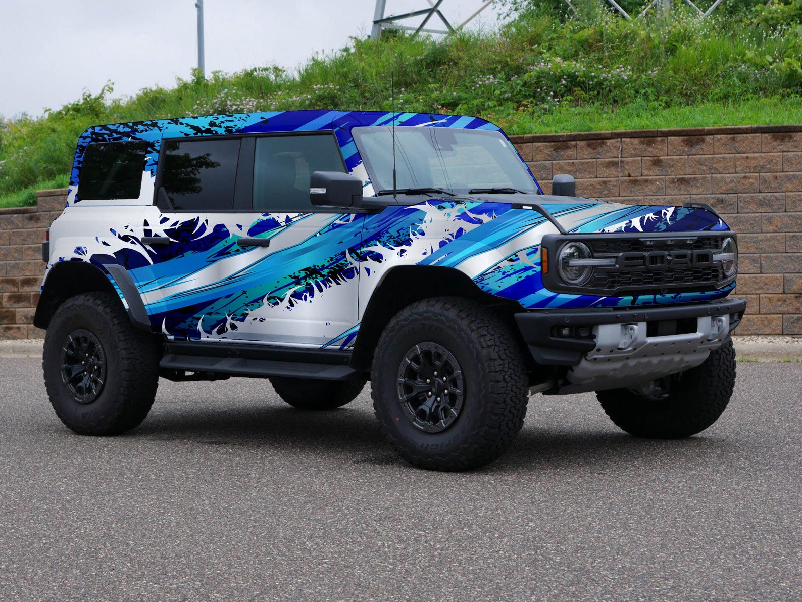 Grunge Distressed Race Car Livery Vehicle Wrap Design Background Vector ...