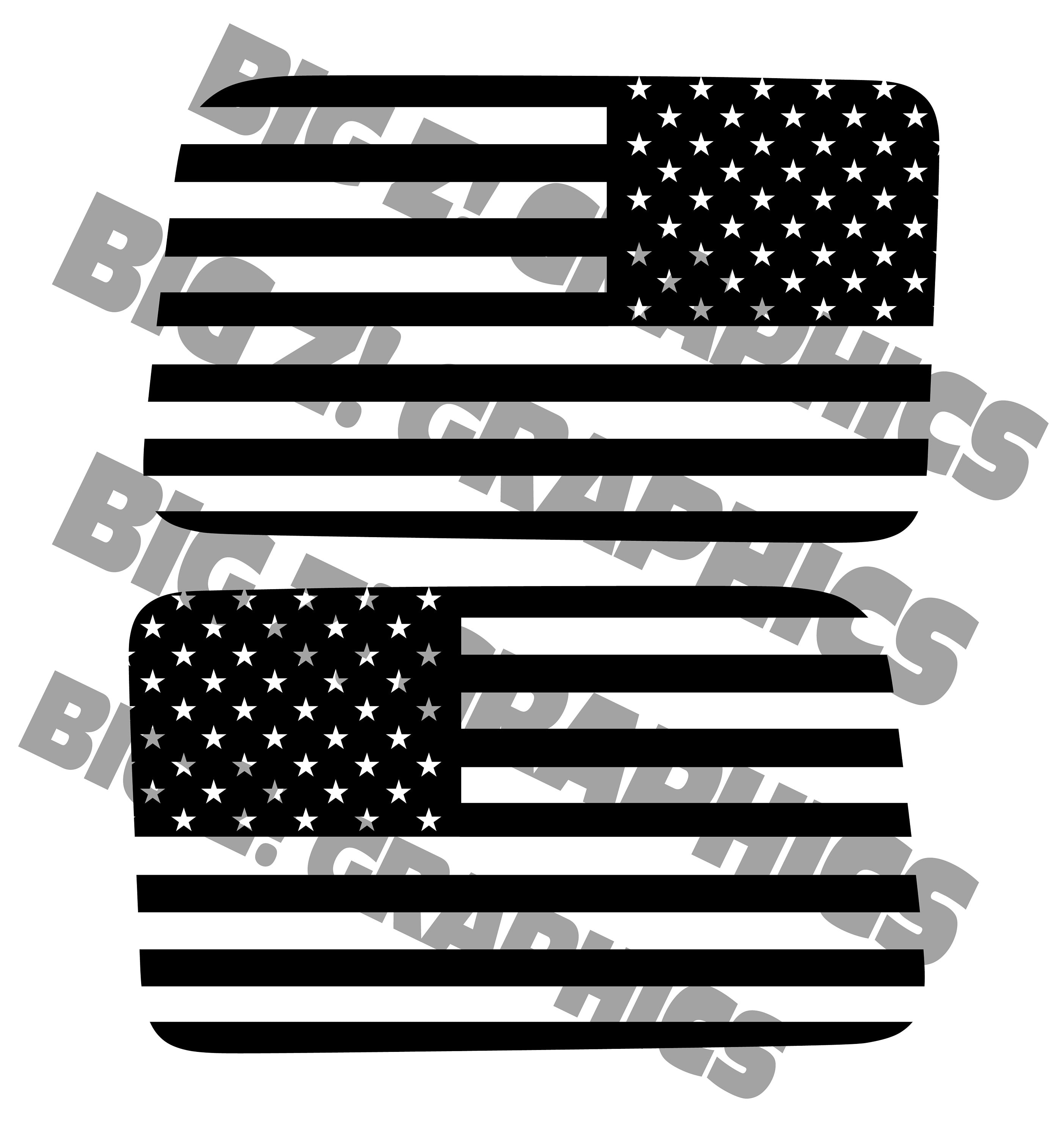 American Flag Window Rear Window CUT FILE for 2018-2024 Jeep Wrangler ...