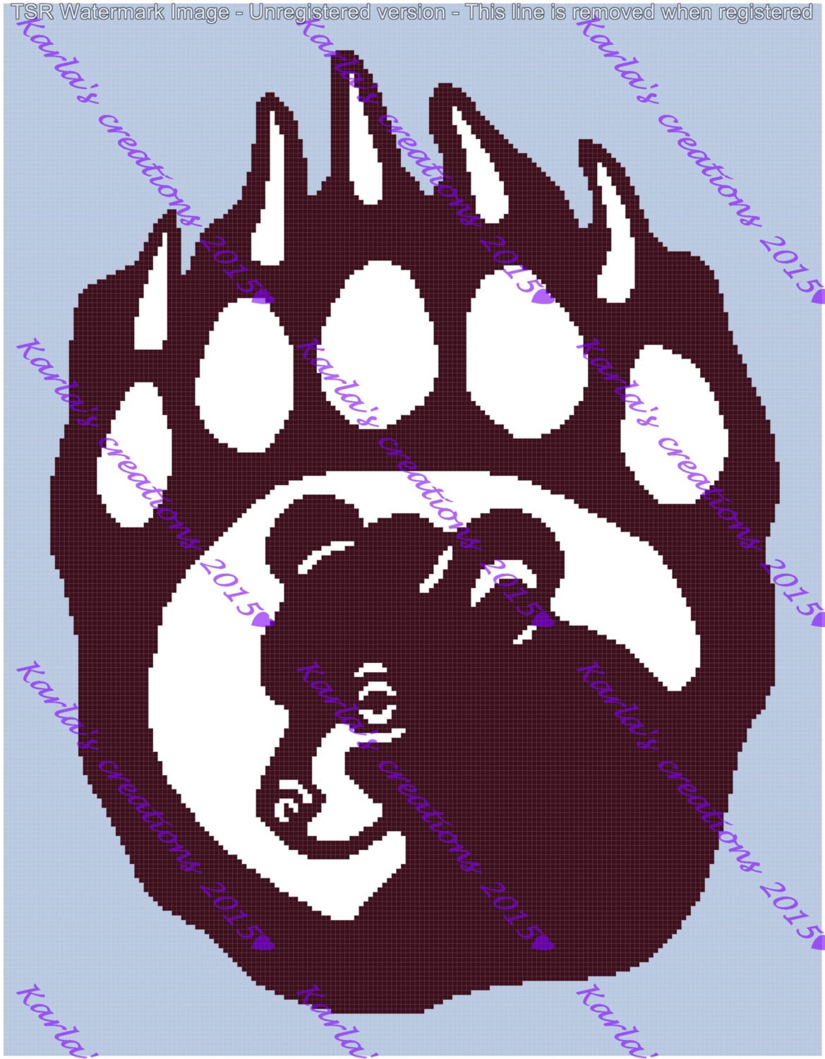 Bear Claw Graph - Etsy