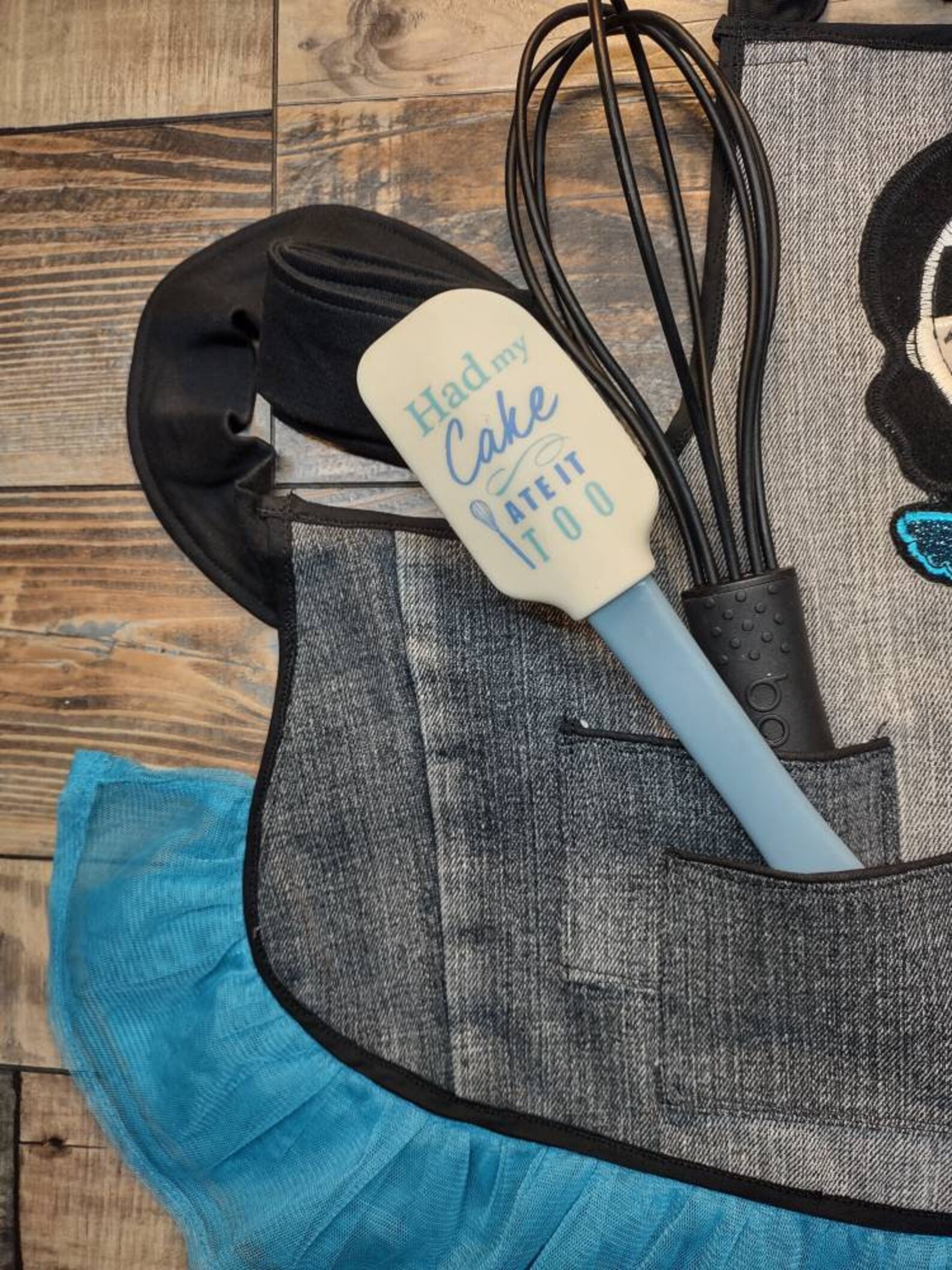 The Dancing Blue Ballerina Apron - Etsy