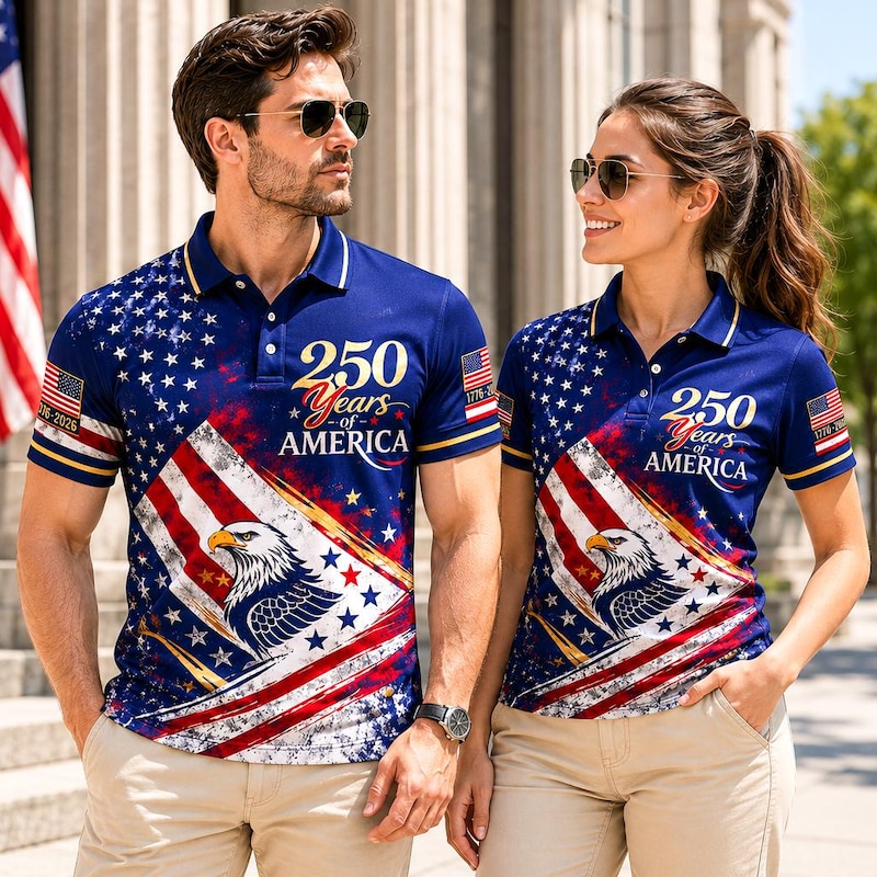 Freedom 250 Polos - Etsy