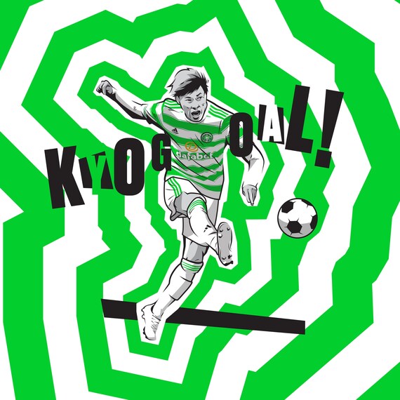 Kyogo Furuhashi Celtic Art Print Poster - Etsy UK