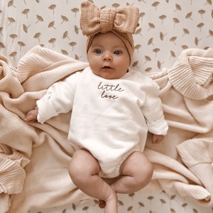 Pointelle Baby Topknot Baby Headband Cream, Ginger, White or Toffee - Etsy