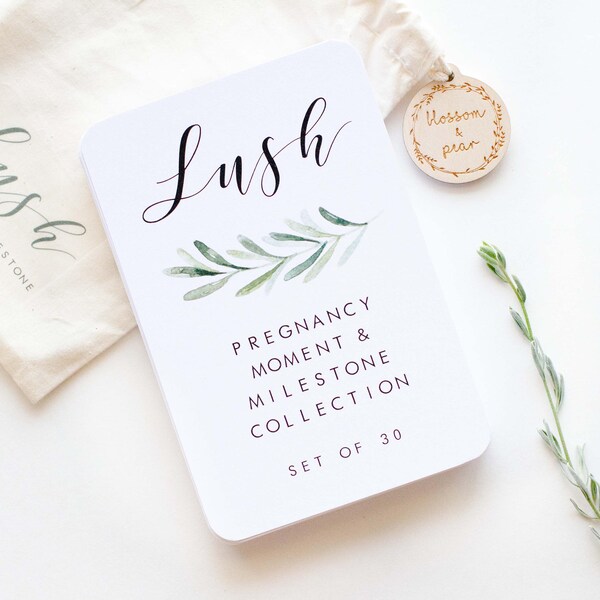 Milestone Cards - Etsy