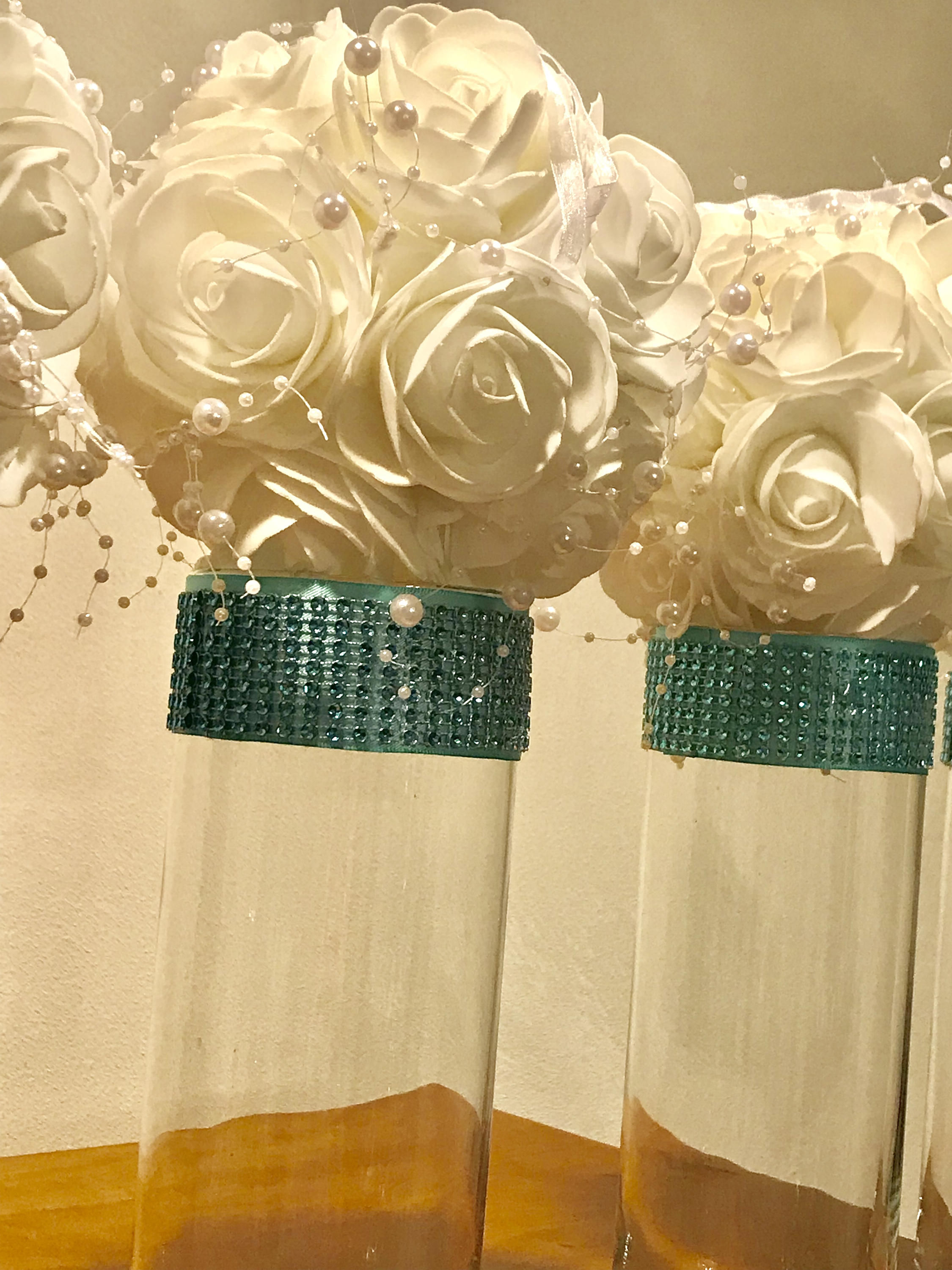 Centerpieces Cylinder Vases 6 Vases in Your Choice of - Etsy
