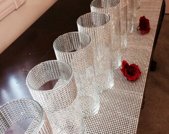 Bling Cylinder Vases | Etsy