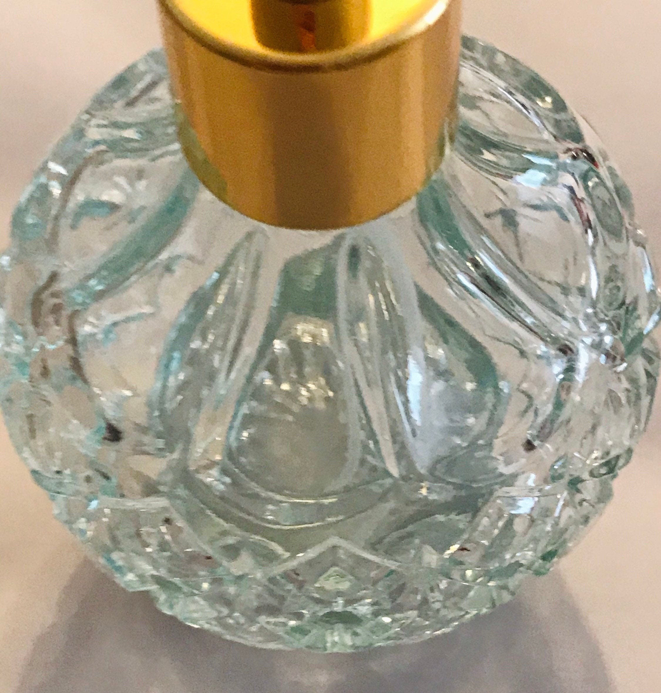 Textured Perfume Bottle Replica Glass Perfume Bottle With - Etsy