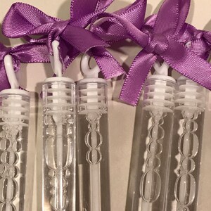 Filled Wedding Bubble Tubes for Bride Groom Exit or Wedding - Etsy