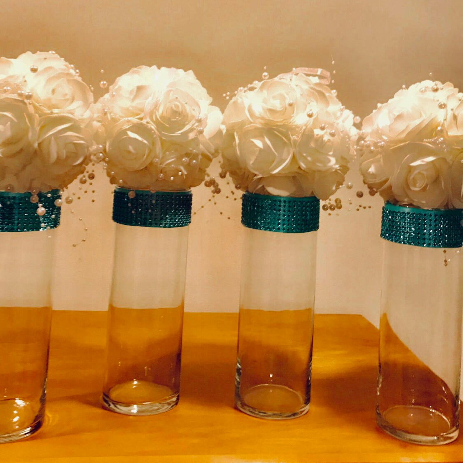 Centerpieces Cylinder Vases 6 Vases in Your Choice of - Etsy