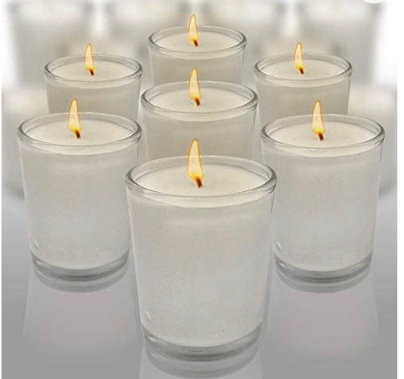 Filled Votive Candles Will Add Romantic Candlelight to - Etsy