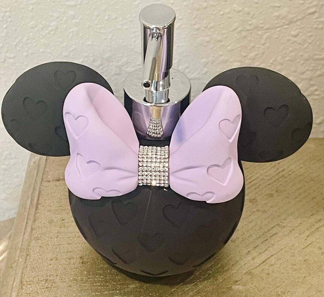 Minnie Mouse Soap/lotion Dispenser Perfect Addition to Any Vanity ...
