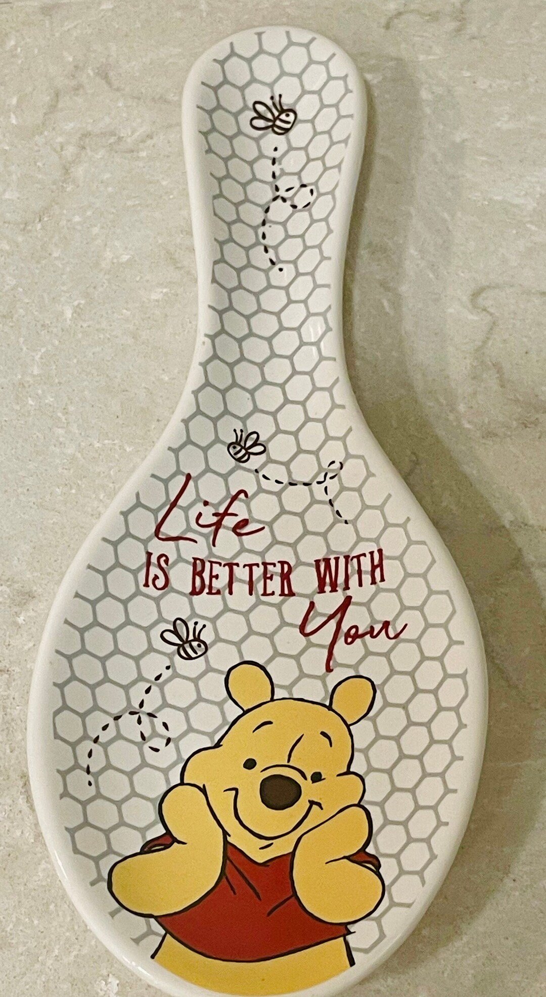 Winnie the Pooh Spoon Rest, Brighten up Your Kitchen, Rest Your Cooking ...
