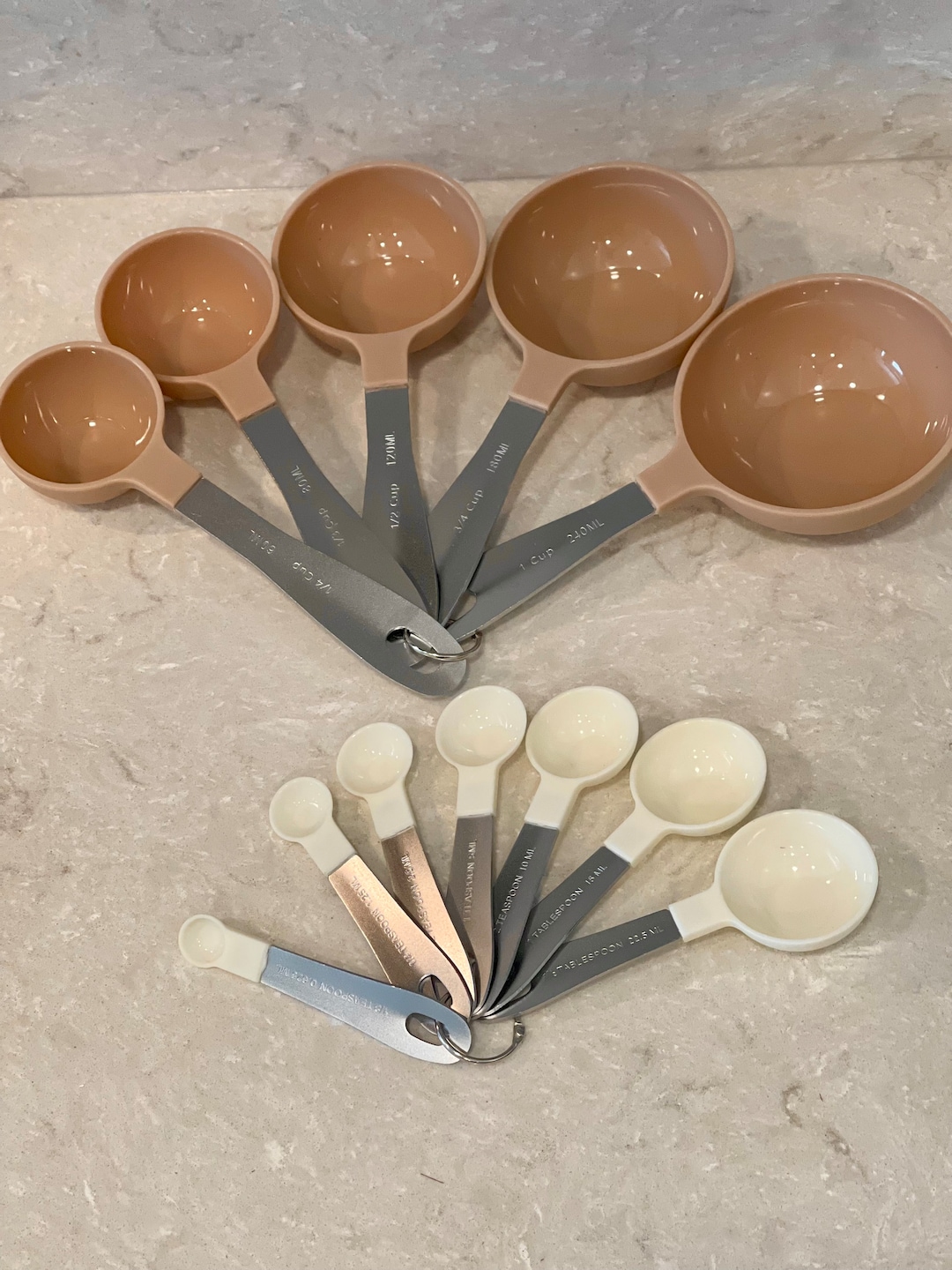 4 Piece Measuring Cup Set And/or 4 Piece Measuring Spoon Set. Kitchen ...