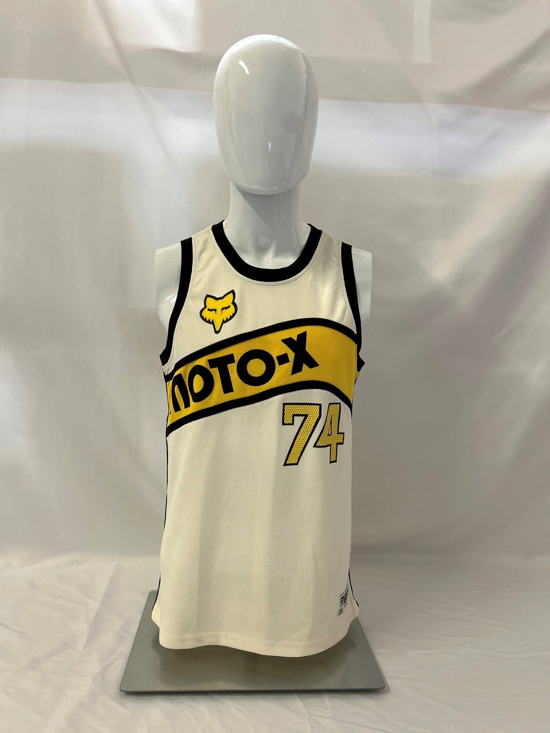 Vintage Classics Fox Tank Top Motocross Jersey 74 Sleeveless - Etsy