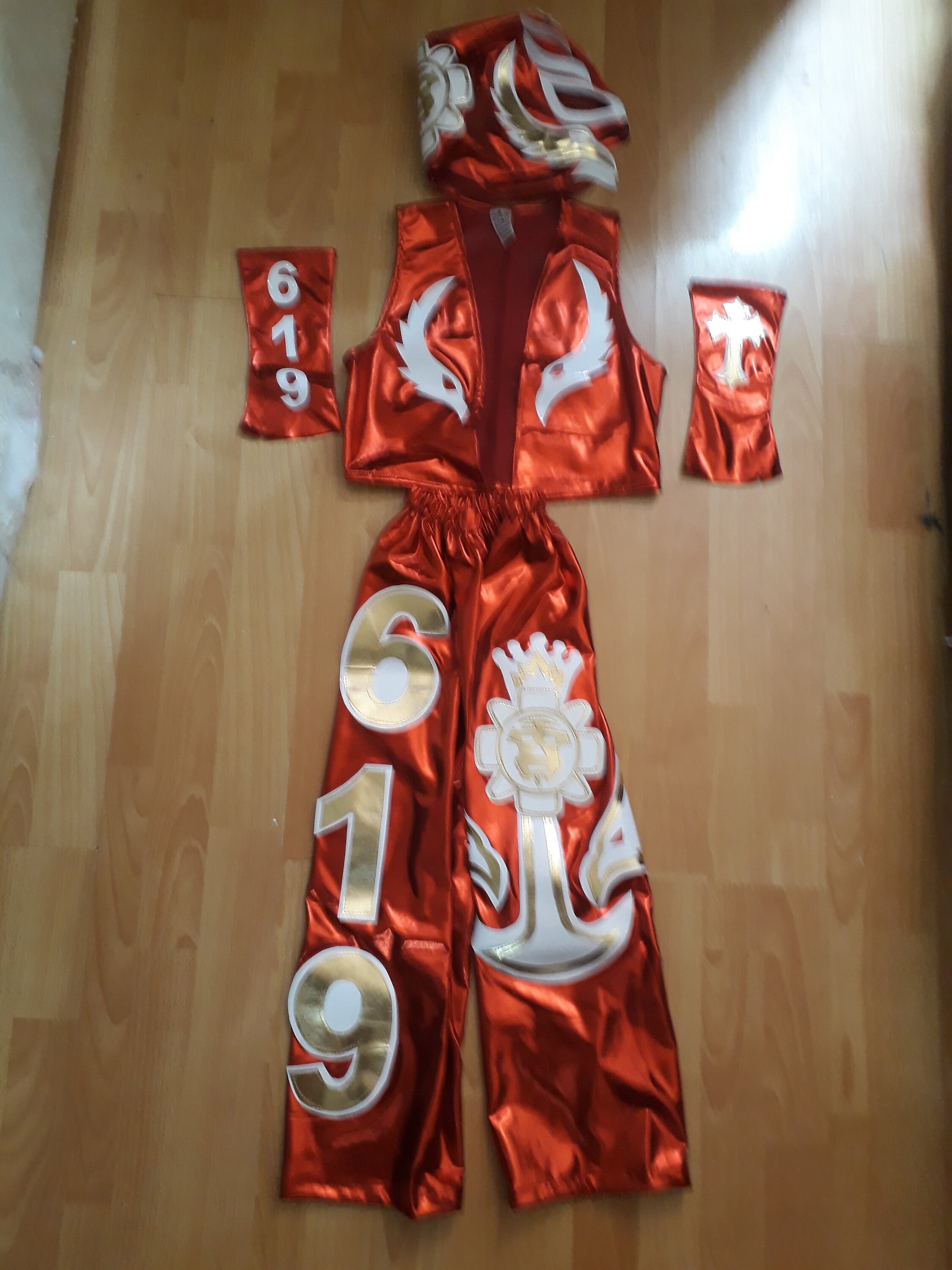 Rey Mysterio Costume Wrestle Lucha Libre Mask Kid Costume - Etsy Australia