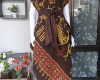 Batik dress | Etsy