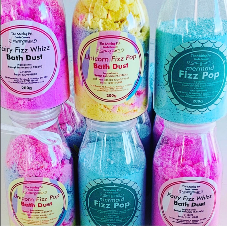 Fairy Fizz Whizz Bath Dust Magic Bath Fizzy Bath Bombs - Etsy