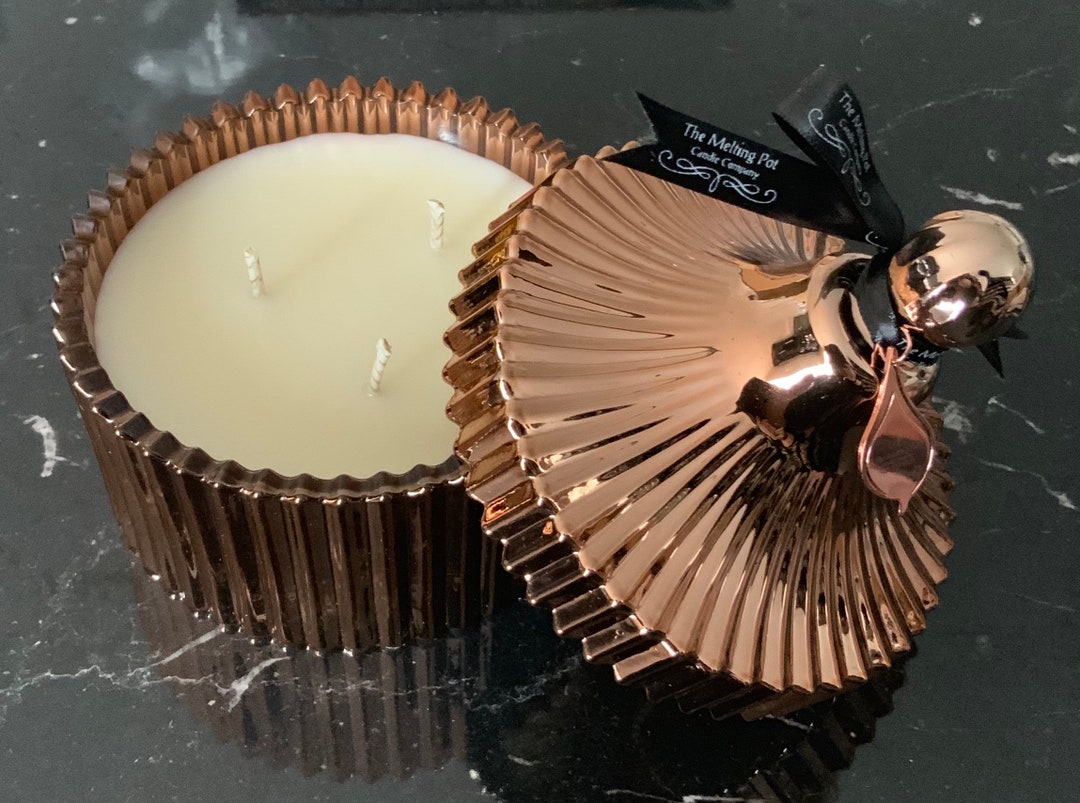 Cinnamon Scented Candle Jar - Etsy