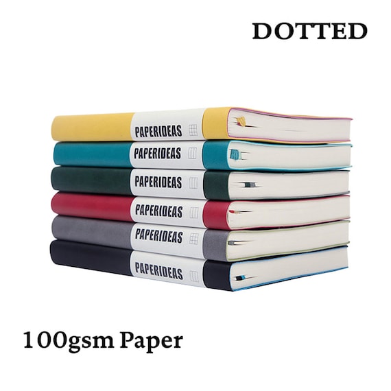 Dotted A5 Bullet Dotted Journal Soft Cover Diary Dot Grid - Etsy