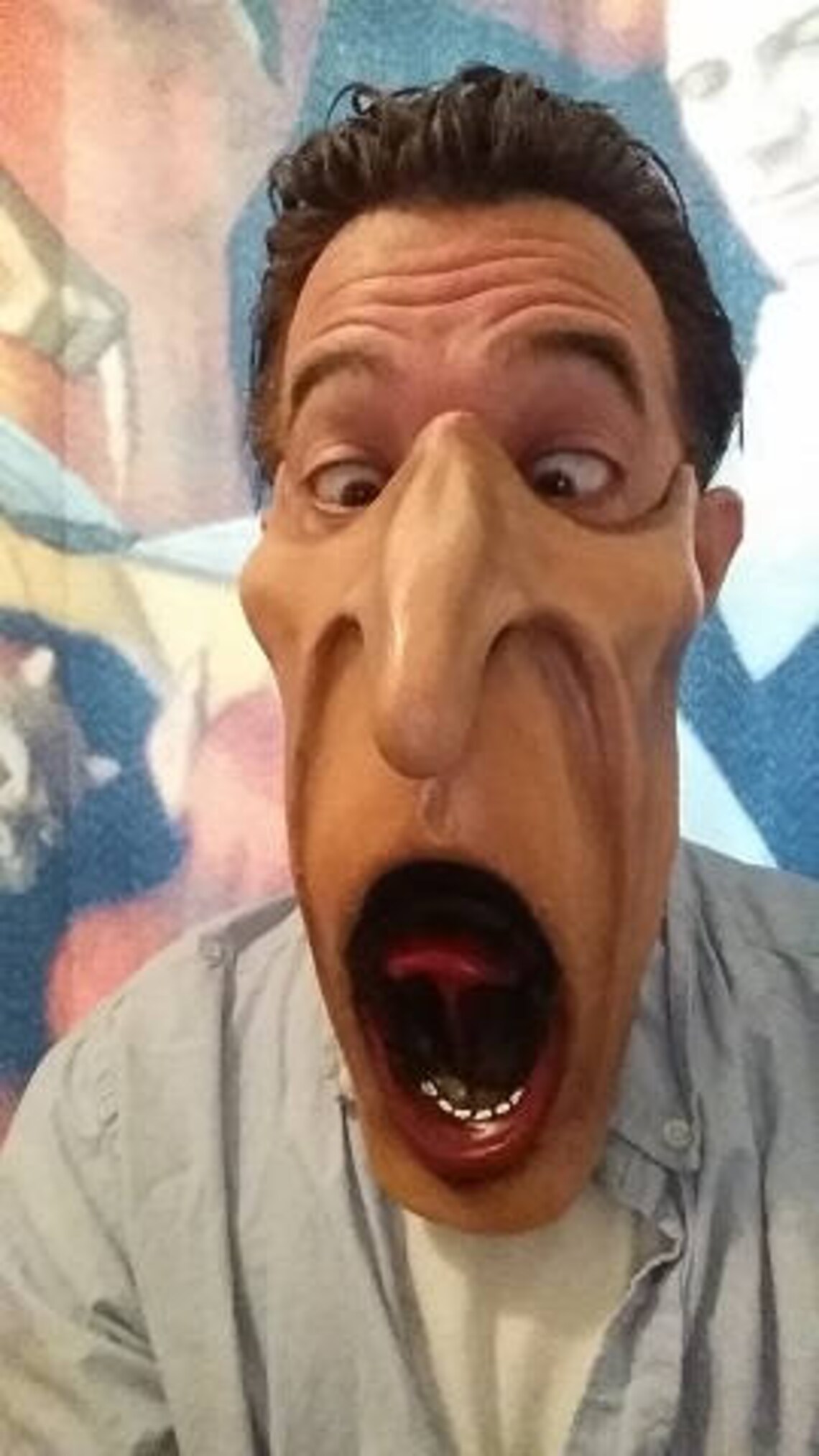 Army of Darkness Long-Faced Ash Mask | Etsy