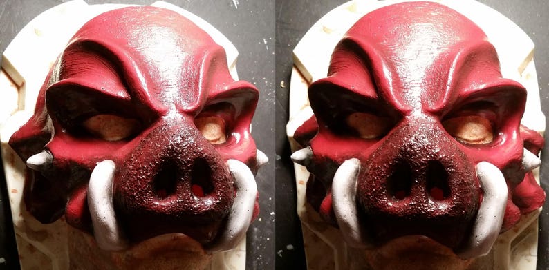 Warthog From Hell Mask - Etsy