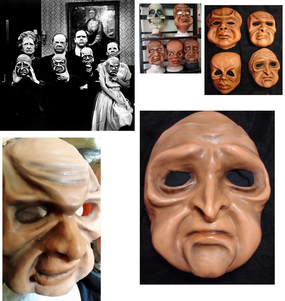 Twilight Zone Masks: Complete Set - Etsy
