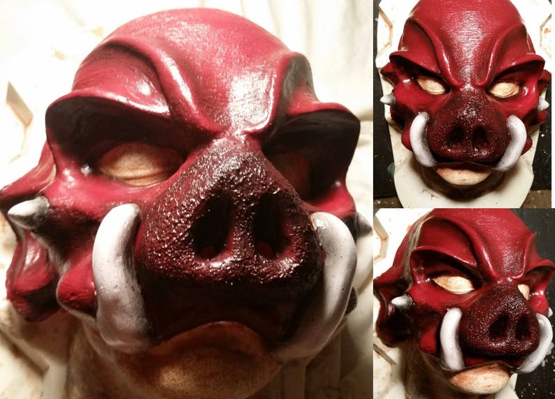 Warthog From Hell Mask - Etsy