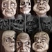 Greyscale Twilight Zone Masks: Complete Set - Etsy
