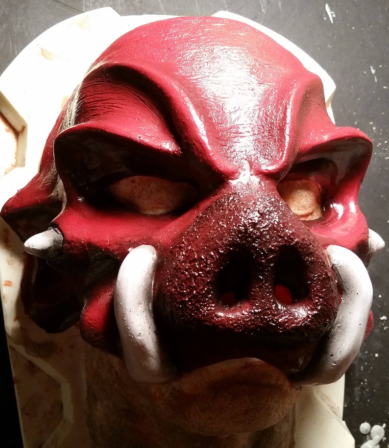 Warthog From Hell Mask - Etsy