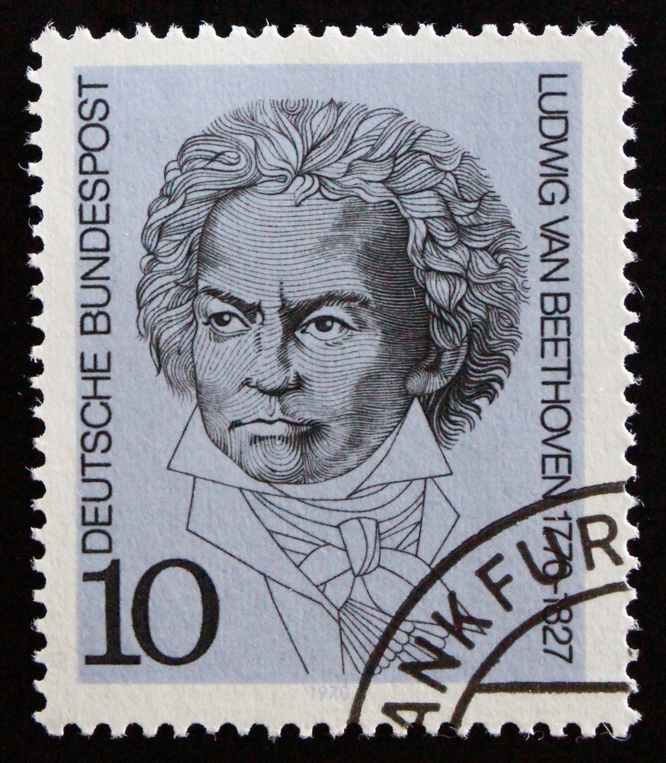 1970 Birth Bicentenaries Postage Stamp Set // Germany Used - Etsy Australia