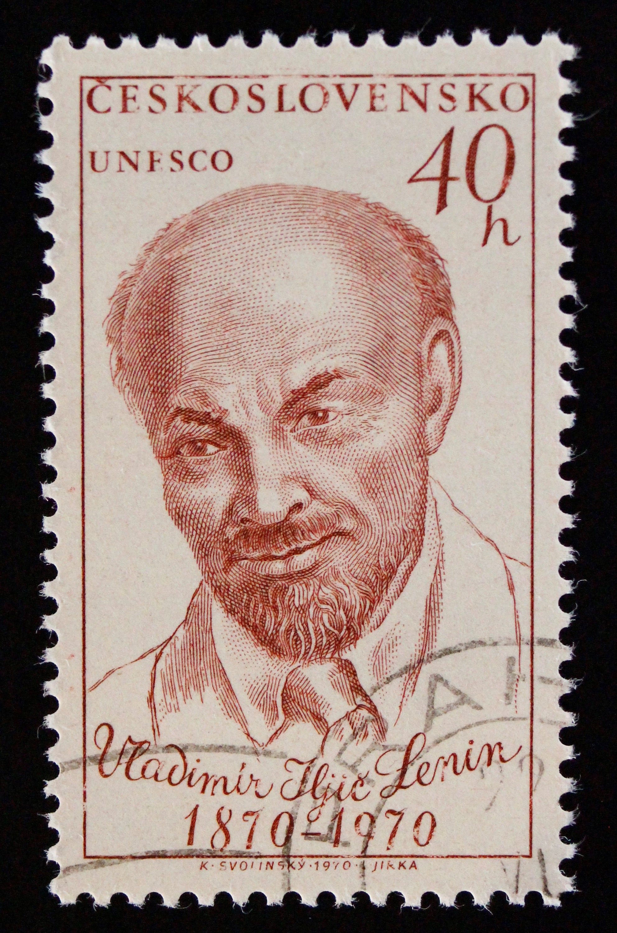 UNESCO Personalities Postage Stamp Set // Czechoslovakia 1970 - Etsy ...