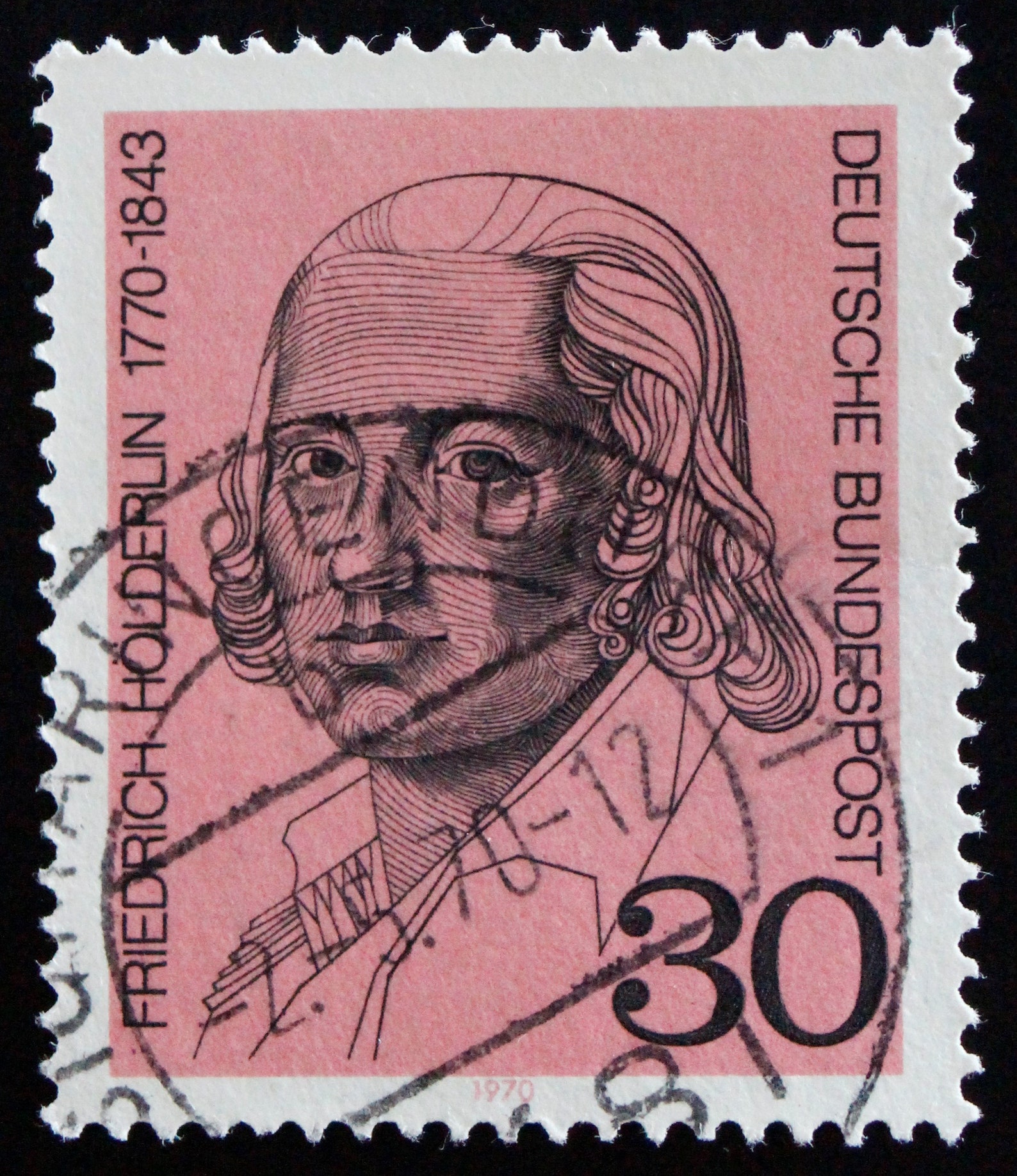 1970 Birth Bicentenaries Postage Stamp Set // Germany Used - Etsy Australia