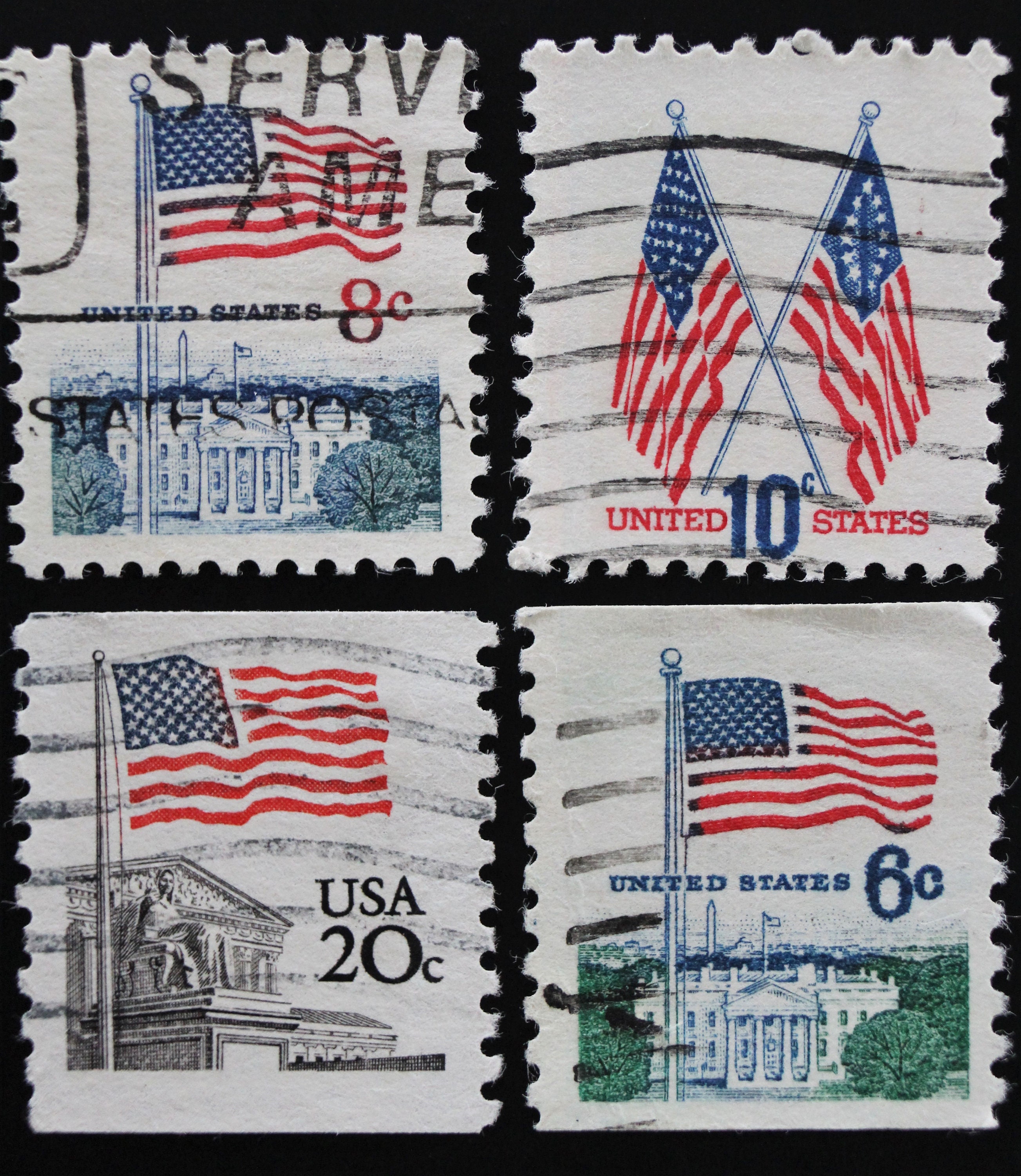 United States Flags Postage Stamp Set // USA Used and | Etsy United States Flags Postage Stamp Set // USA Used and | Etsy