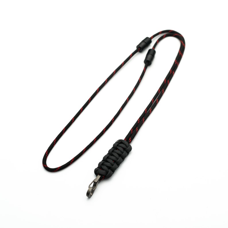 Custom Paracord ID Lanyard Double Safety Breakaway Clasps - Etsy