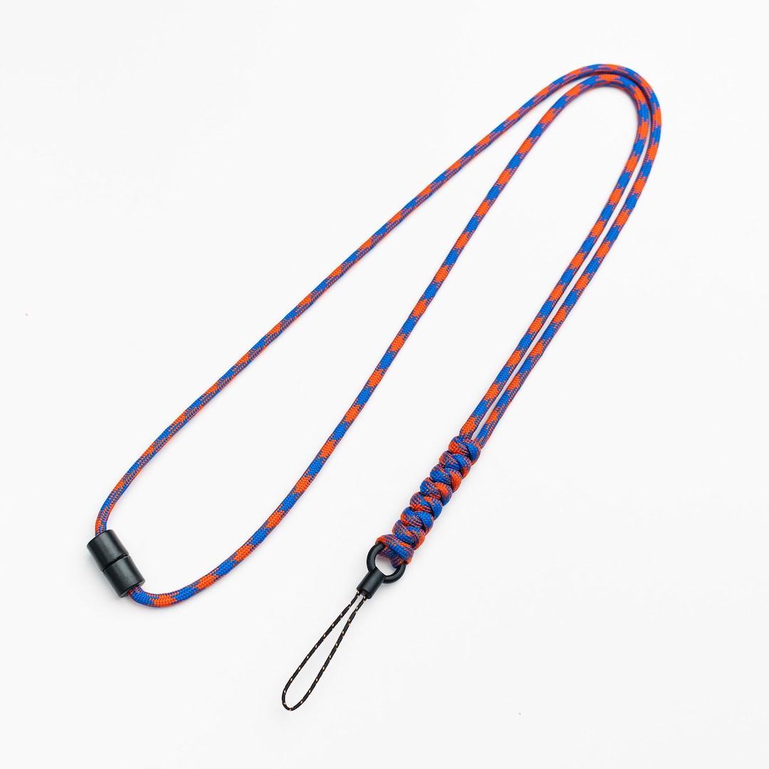 Custom Paracord ID Neck Lanyard Snake Knot, Rope Loop Attachment, PGUK ...
